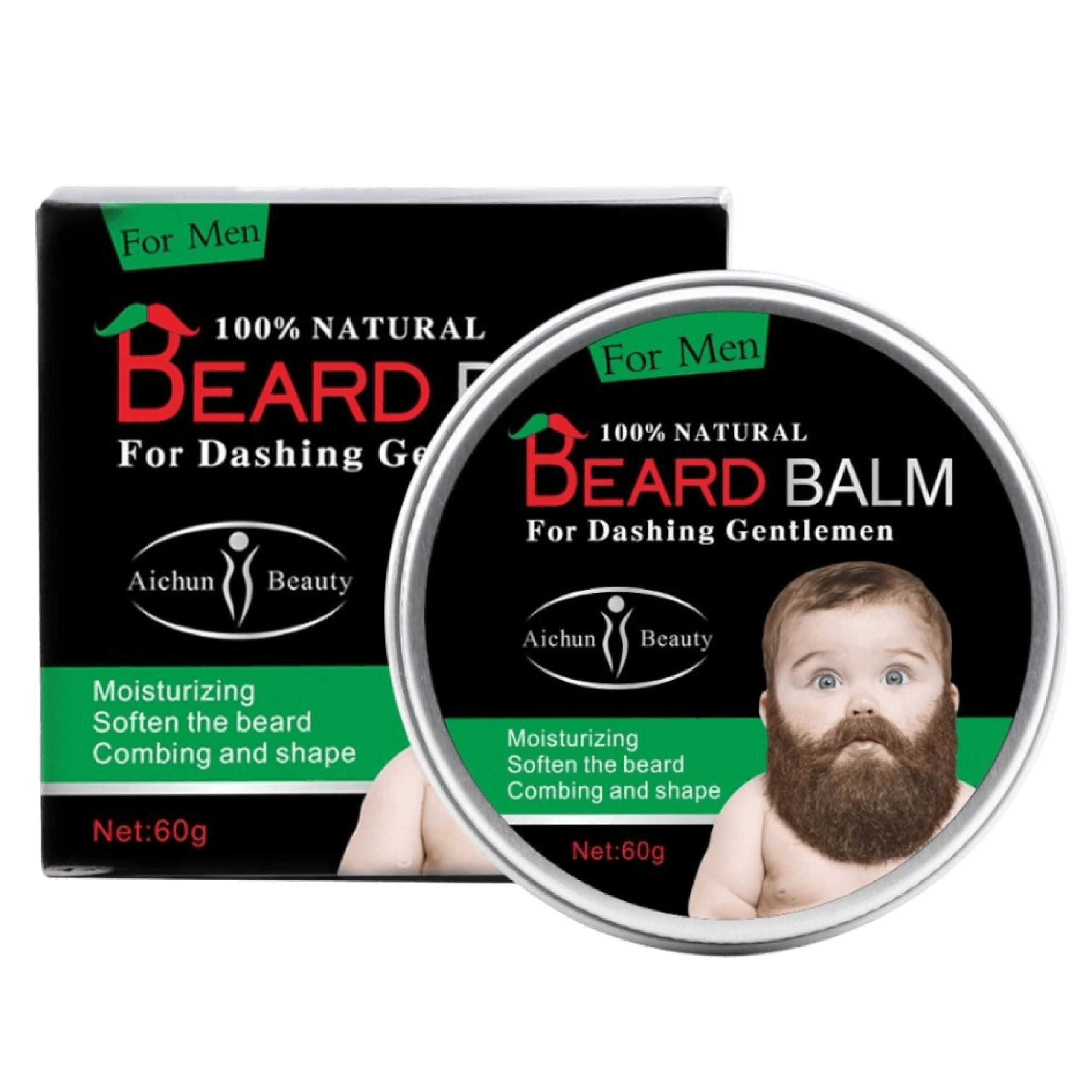 #BB001 Natural Beard Balm – Salon Supply Co