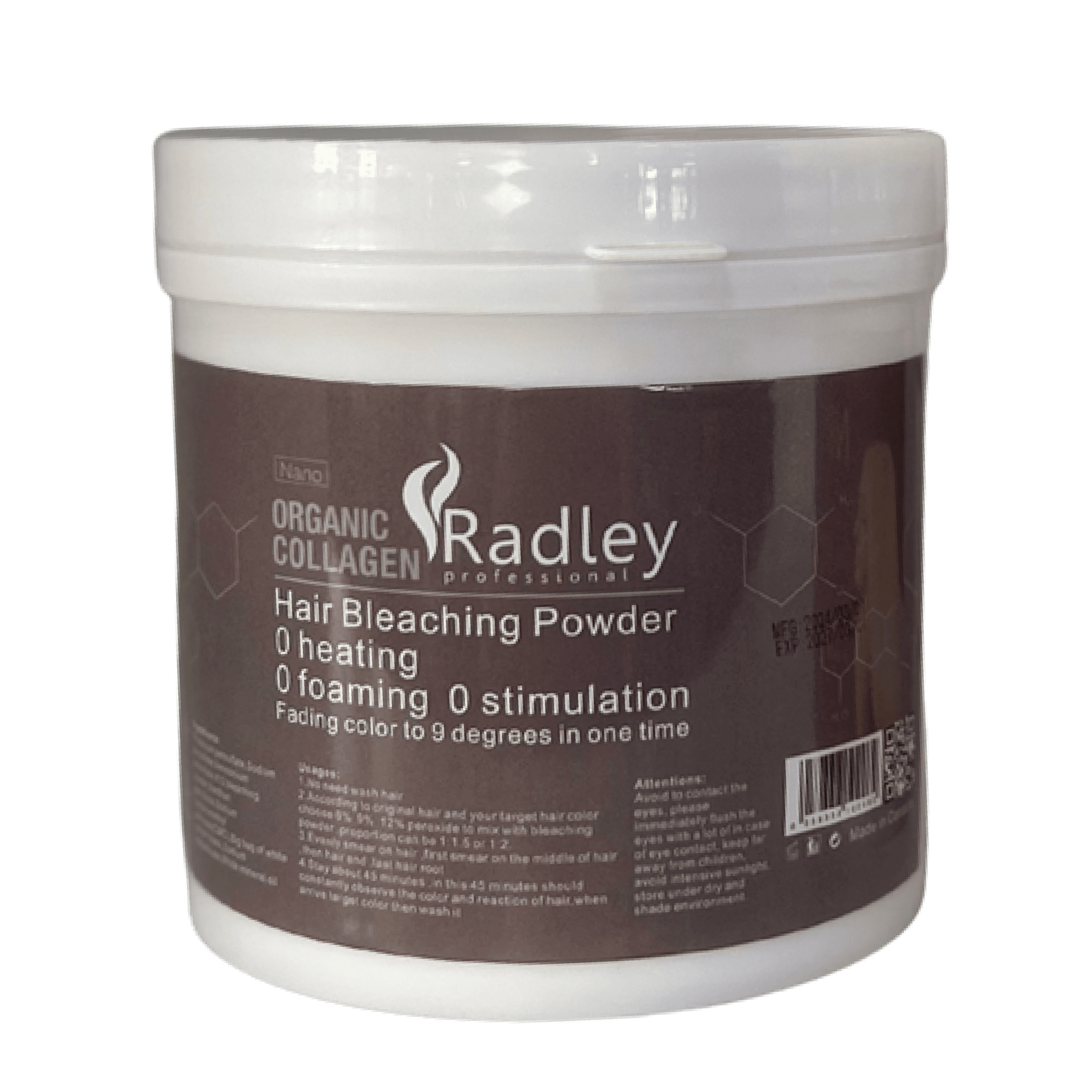 #SHC006 Radley Organic Collagen Hair Bleaching Powder – Salon Supply Co